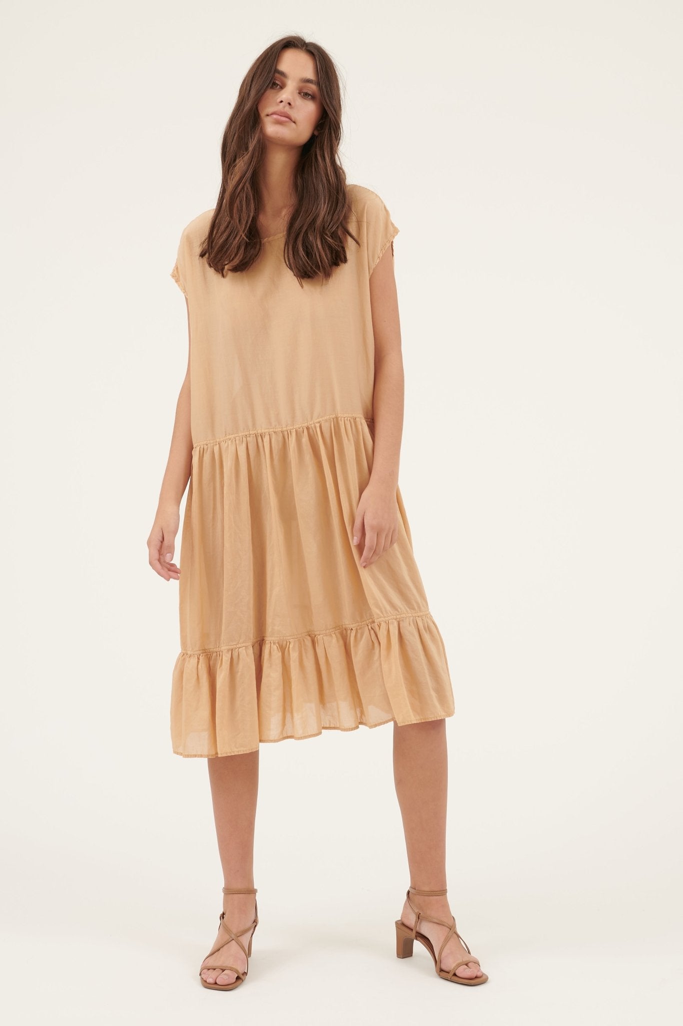 QI DRESS - CHAMPAGNE
